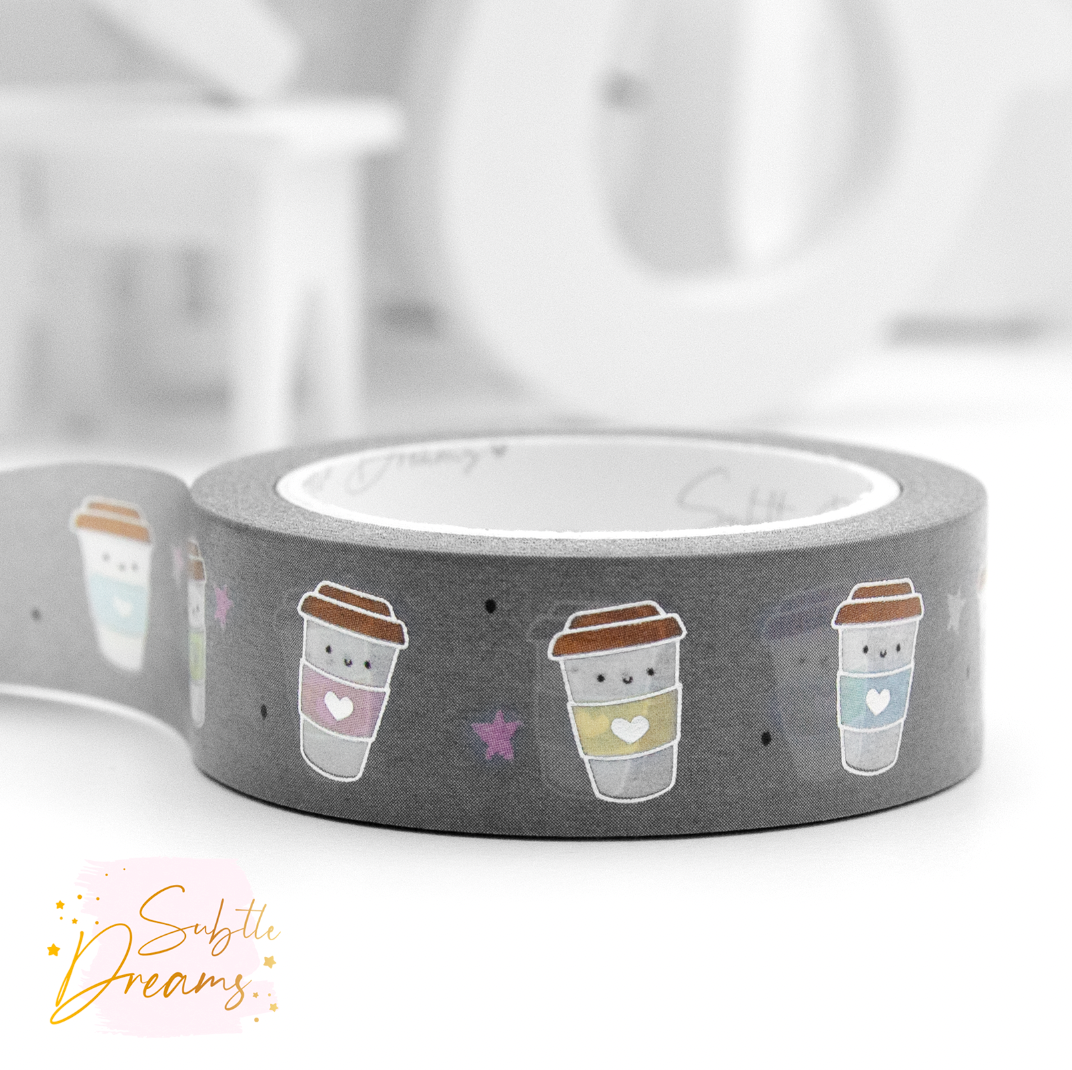 Coffer lovers, to-go cup washi Vol.2 – Subtle Dreams Co
