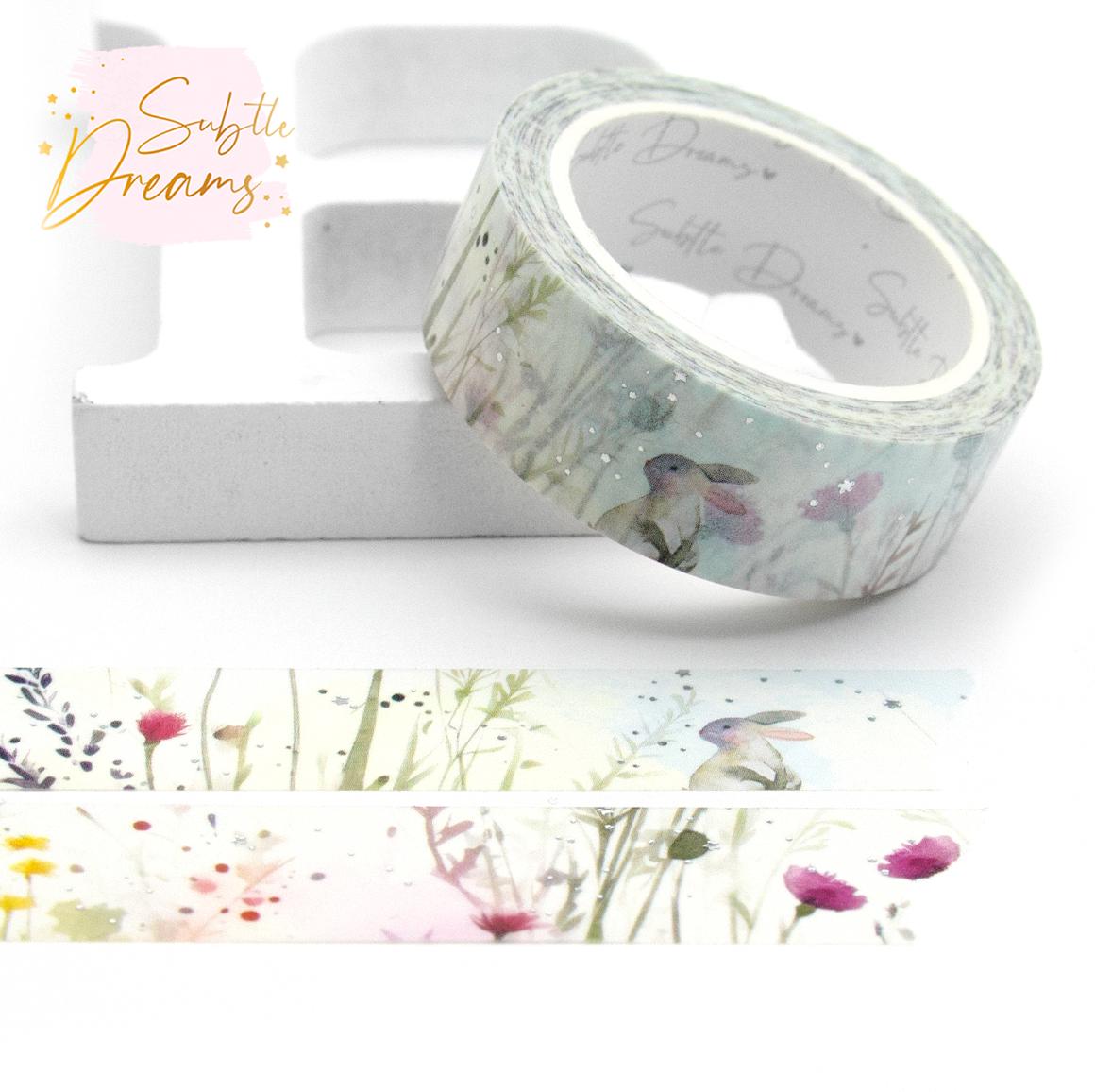 The marsh, watercolor washi – Subtle Dreams Co