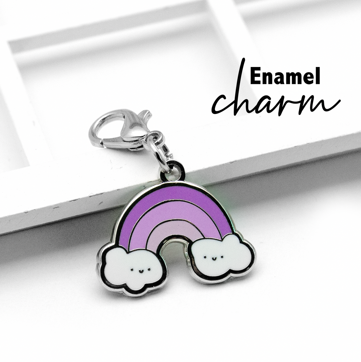 Perfect purple rainbow charm – Subtle Dreams Co