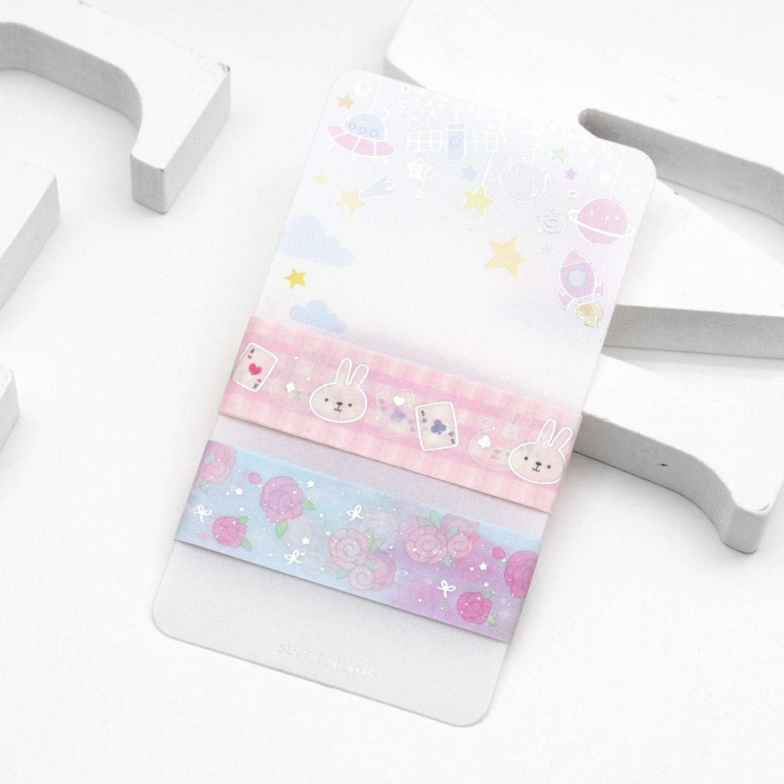 Follow the white rabbit, washi samples- Limit 2/order – Subtle Dreams Co