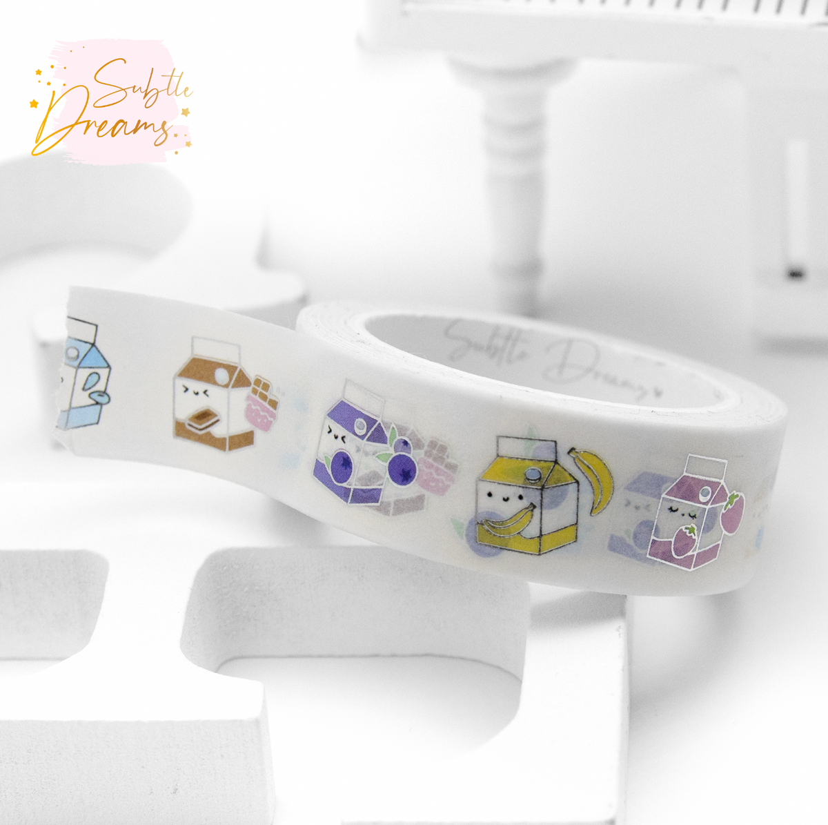 Milk cartons washi – Subtle Dreams Co